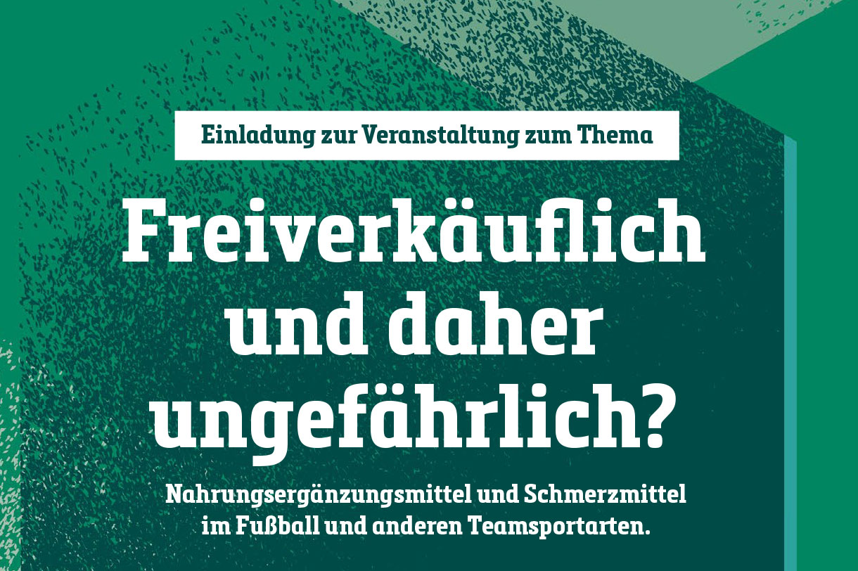 Einladung zur Veranstaltung: Freiverkäuflich und daher ungefährlich?