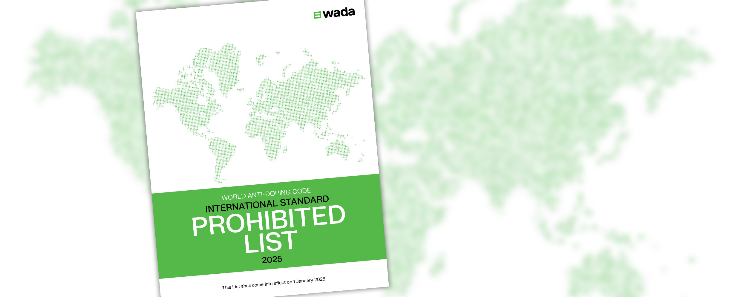 WADA publishes Prohibited List 2025